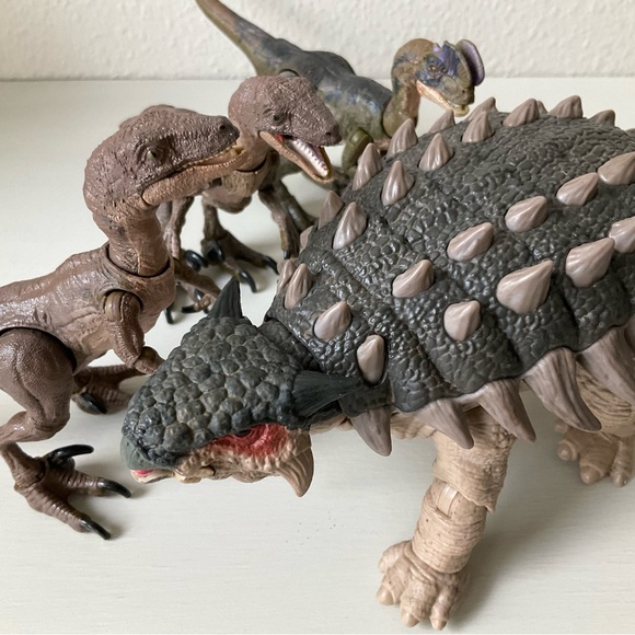 Mattel | Toys | Jurassic Park Hammond Collection Ankylosaurus And ...